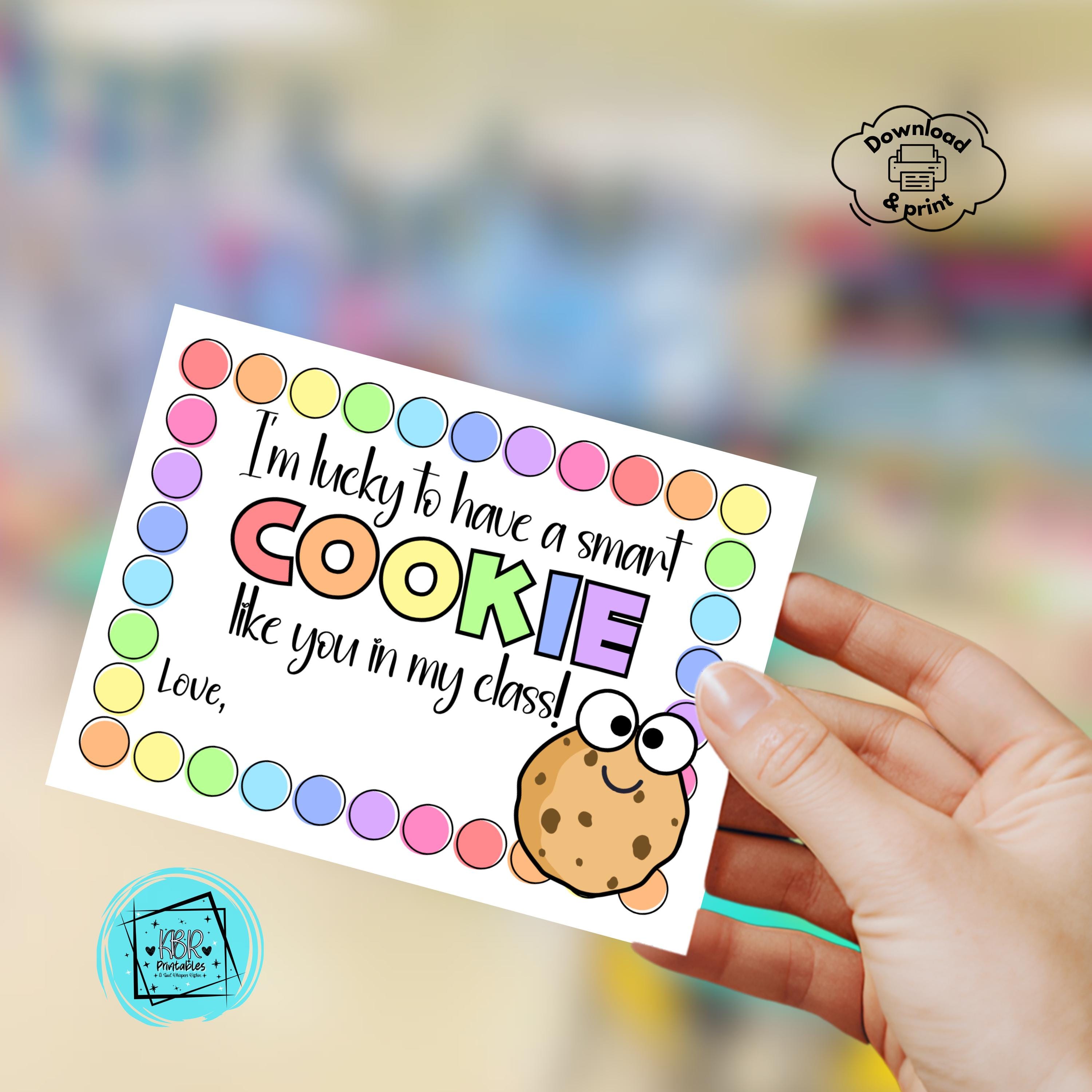 Back to School Printable One Smart Cookie Happy First Day of School ...