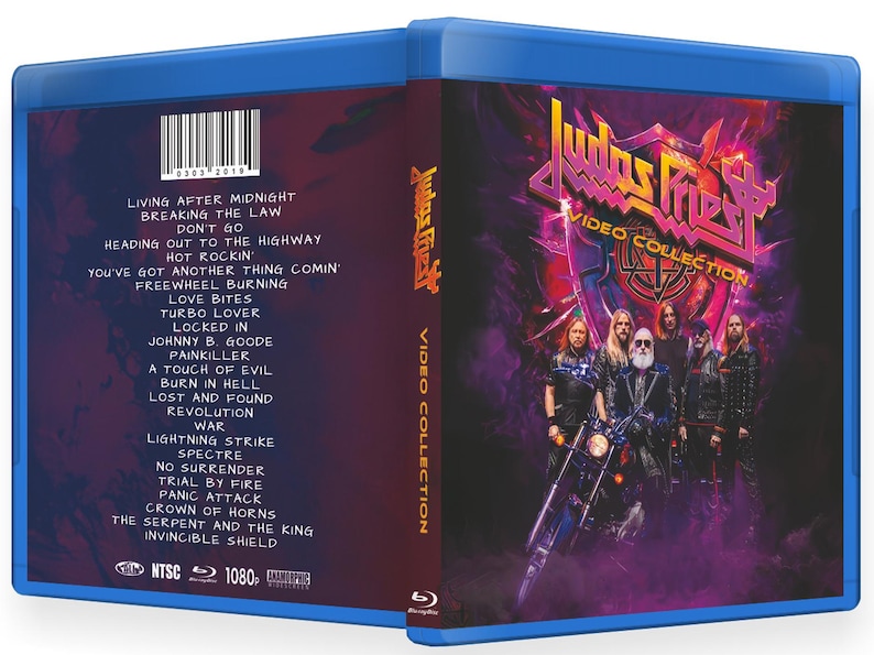 Blu-ray Judas Priest - Video Collection (it's Not a DVD) - Etsy