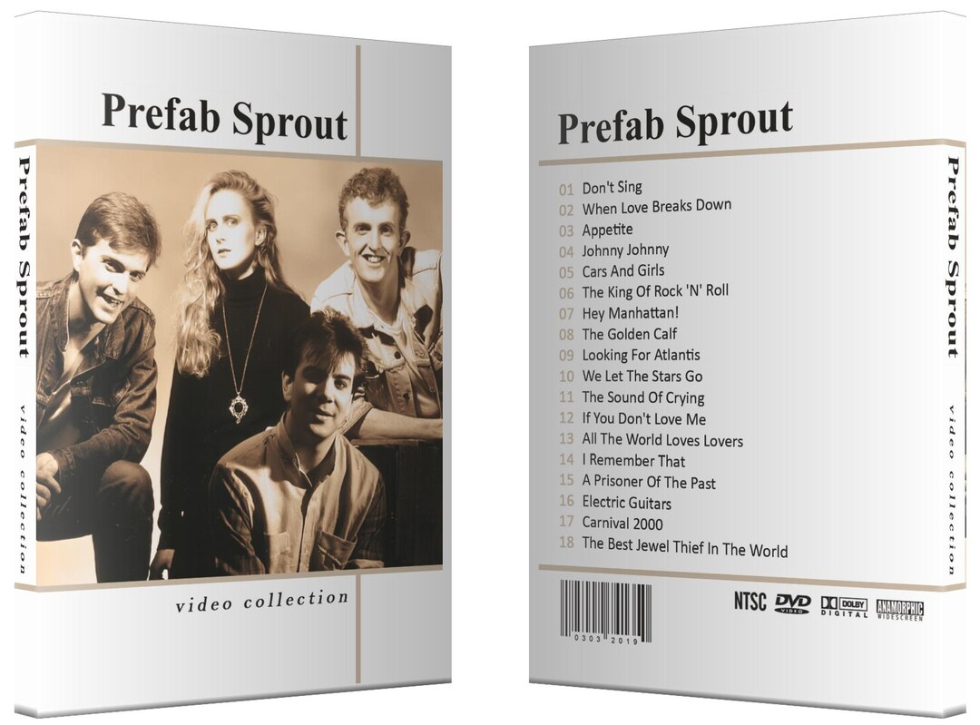 Dvd Prefab Sprout - Video Collection - Etsy