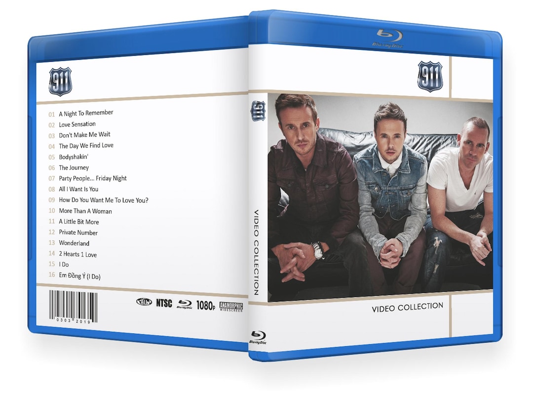 Blu-ray 911 (band) - Video Collection (it's Not a DVD) - Etsy