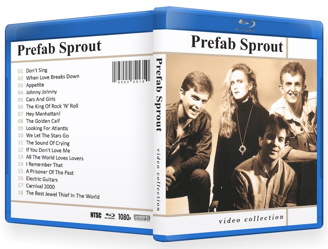 Blu-ray Prefab Sprout - Video Collection (it's Not a DVD) - Etsy