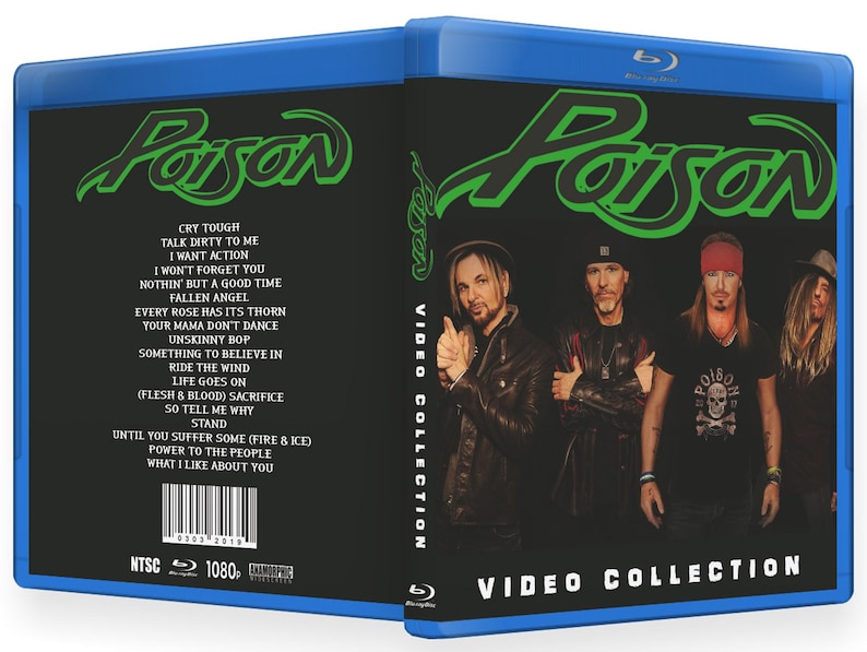 Blu-ray Poison - Video Collection (it's Not a DVD) - Etsy