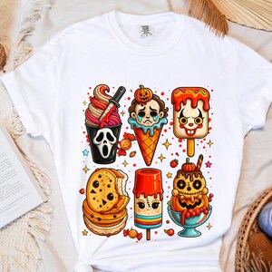 Bundle 4 Funny Popsicle Summer Png, Summerween Ice Cream Png, Funny ...