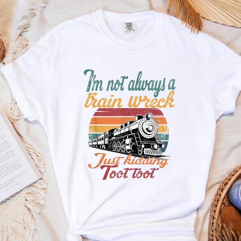 Funny Train Wreck PNG Bundle: Sarcastic Shirt Design (digital Download ...