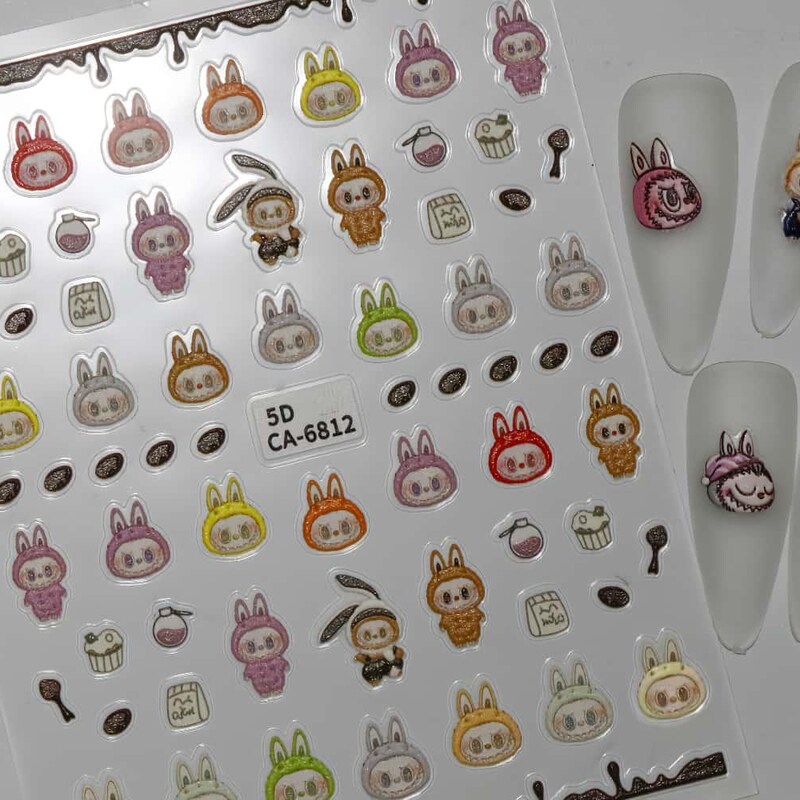 Labubu Press on Nails - Etsy