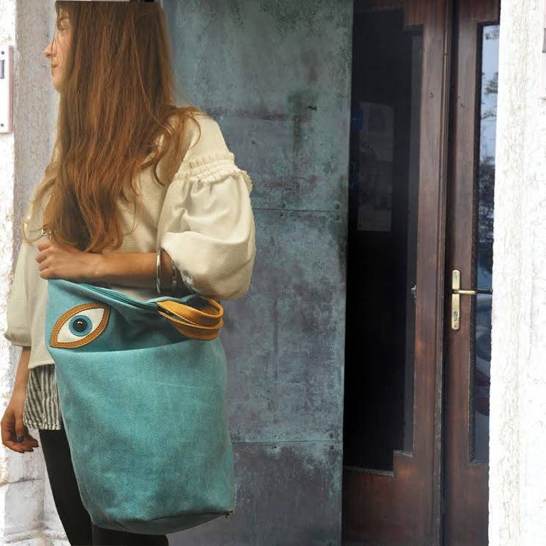 Handmade convertible backpackshoulder cross body bag in | Etsy