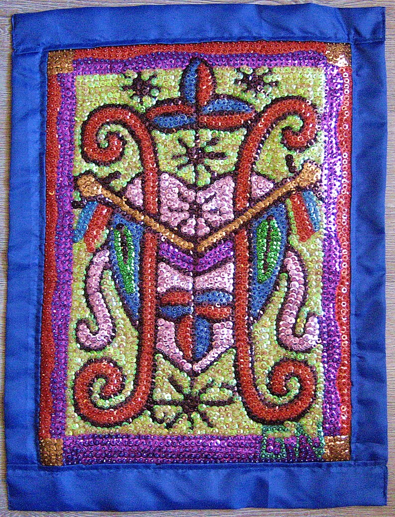 Haitian Erzulie Mapiangue Voodoo or Vodou Flag - Etsy