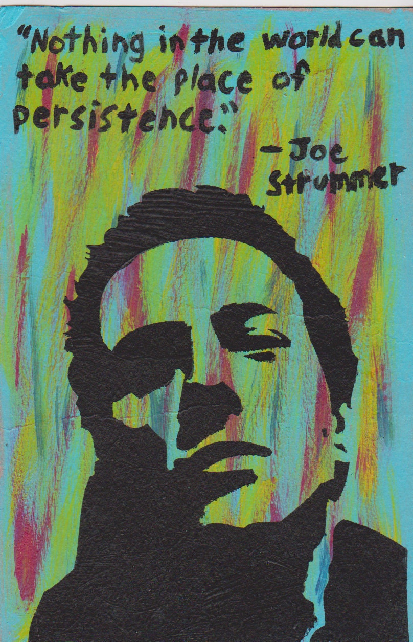 Joe Strummer Stencil