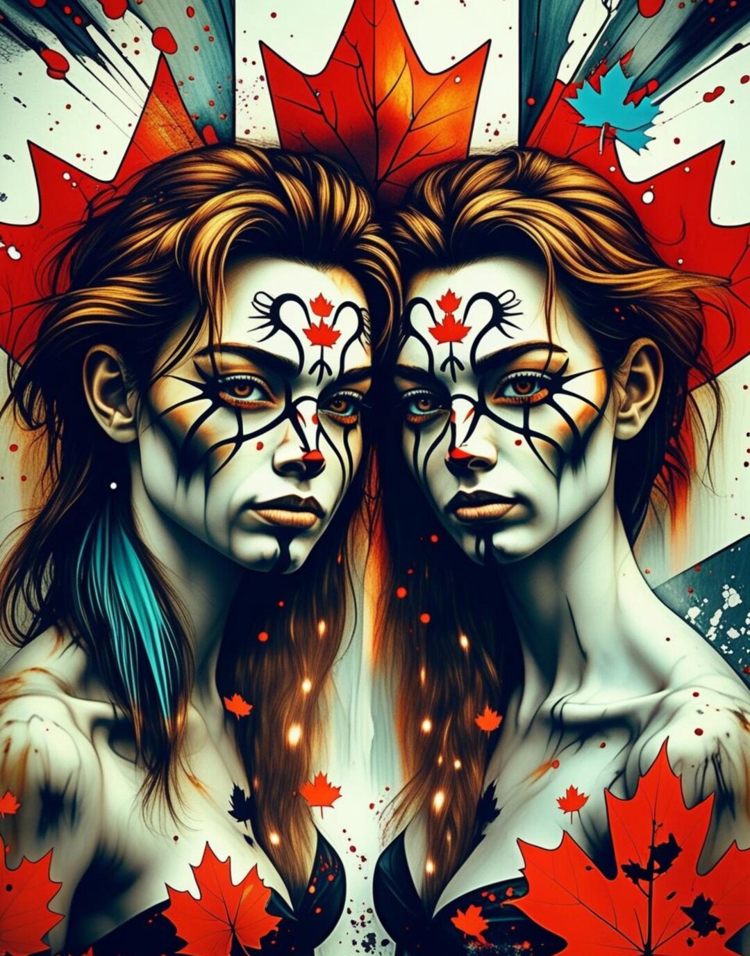Gemini Wall Art | Gemini Zodiac Print | Astrology Gifts | Gemini Art ...
