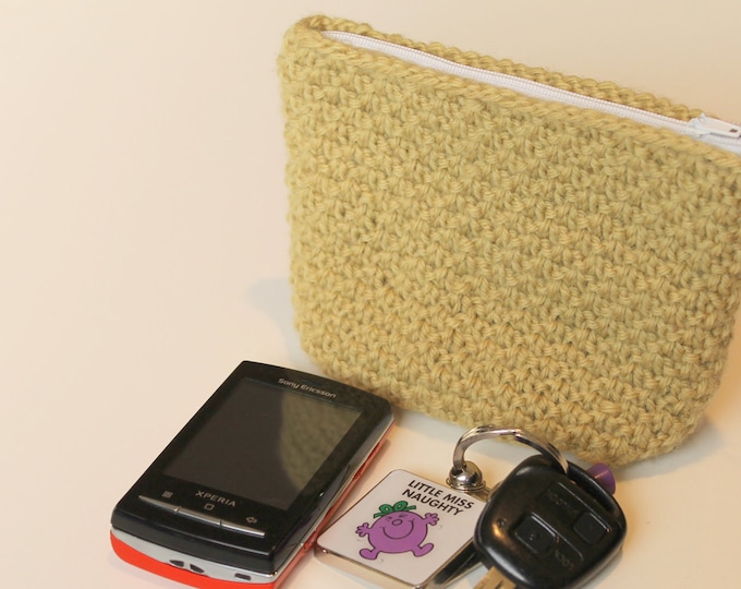 Knitted Pouch Pattern dotty Pouch Instant Download - Etsy