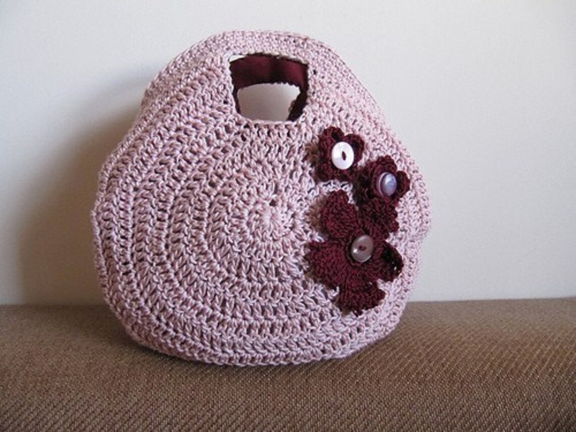Crochet Circular Purse (full Circle Purse) Instant Download - Etsy