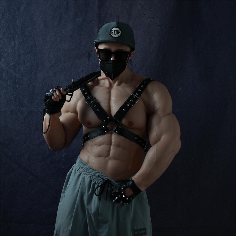 SMITIZEN Silicone Realistic Upper Body Muscle Suit Upgraded Version ...