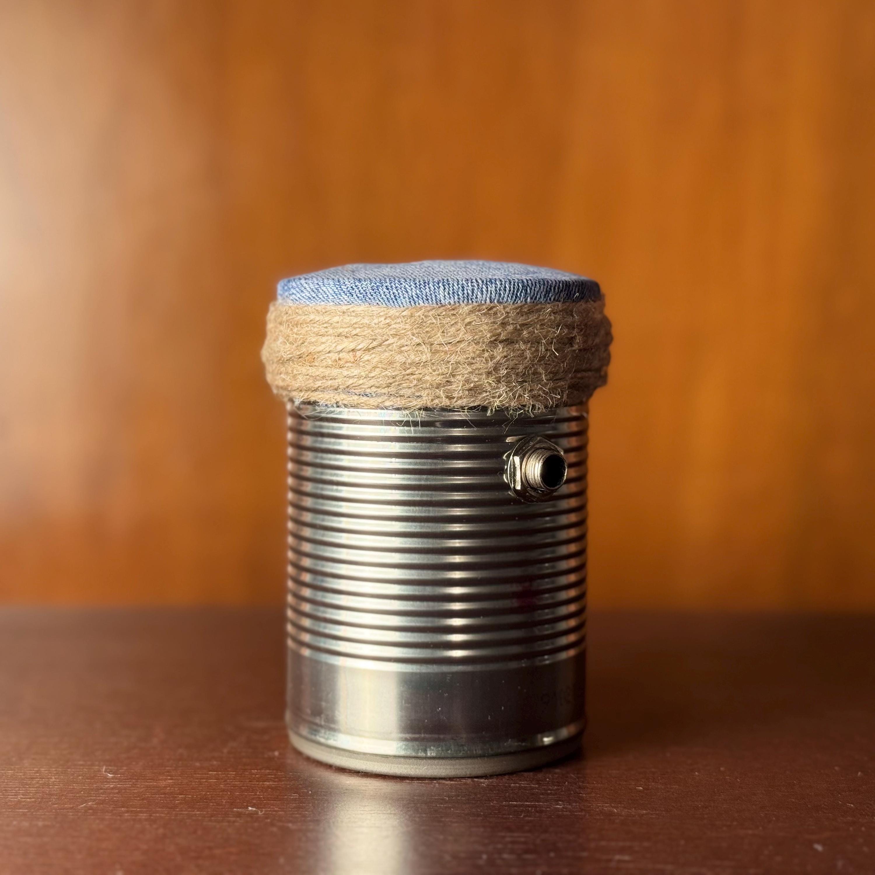 Original Lo-fi Tin Can Microphone — Vintage Tone, Handmade in Texas (no ...