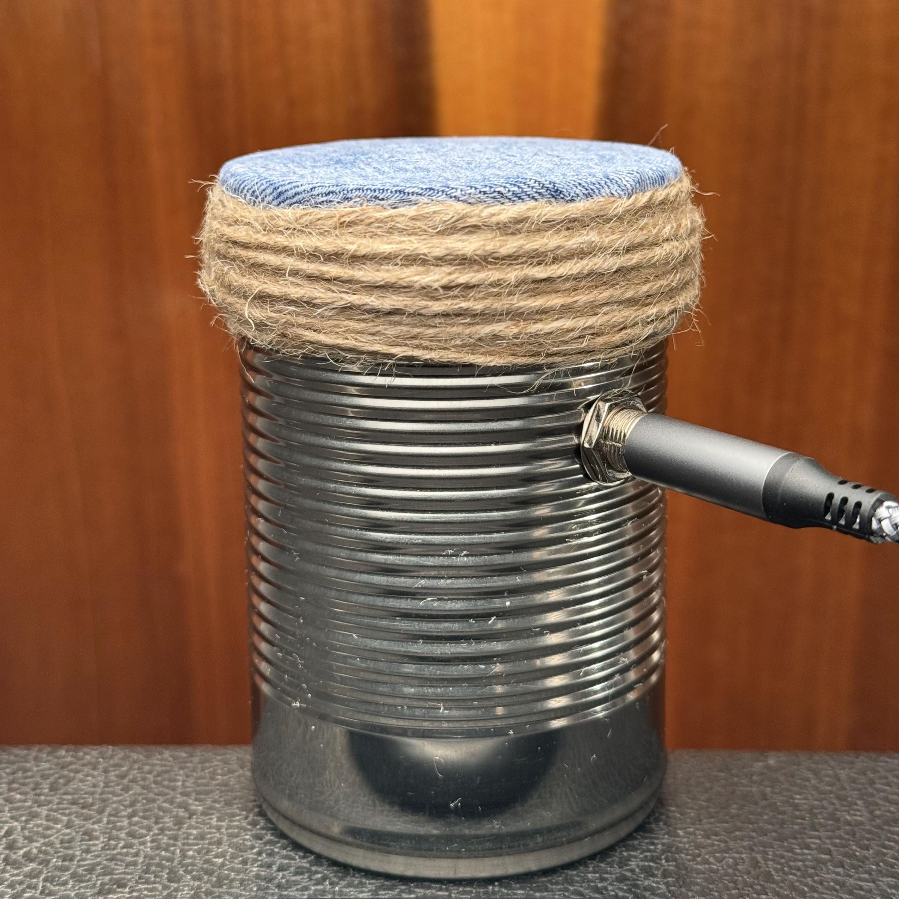 Original Lo-fi Tin Can Microphone — Vintage Tone, Handmade in Texas (no ...