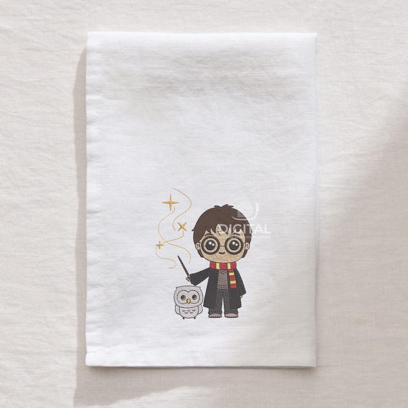 Wizard Characters Machine Embroidery Designs: HP Logo (instant Download ...