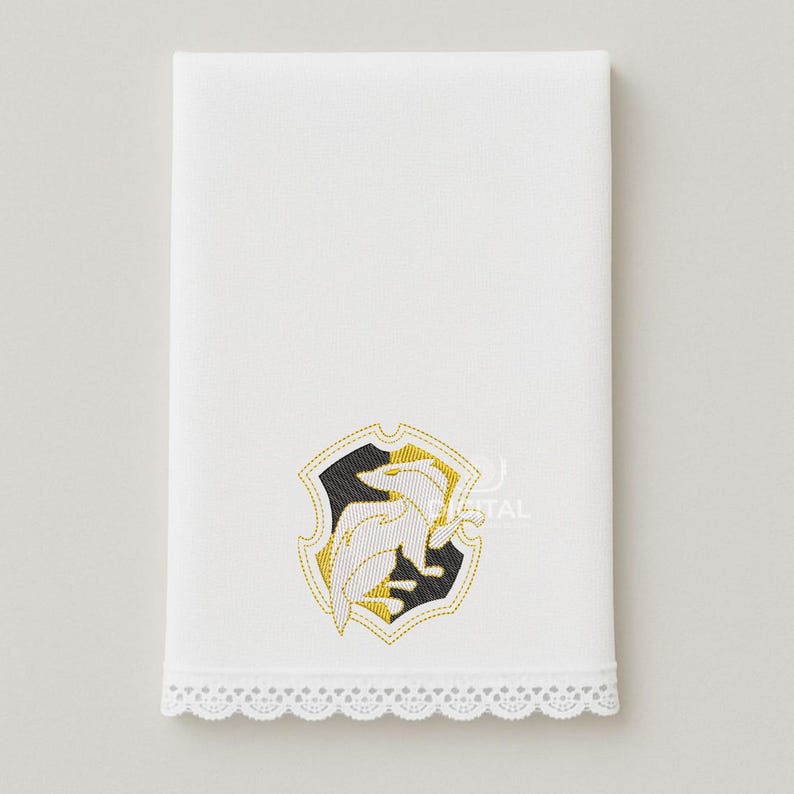 House Crests Machine Embroidery Design: 4 Models, 3 Sizes (instant ...