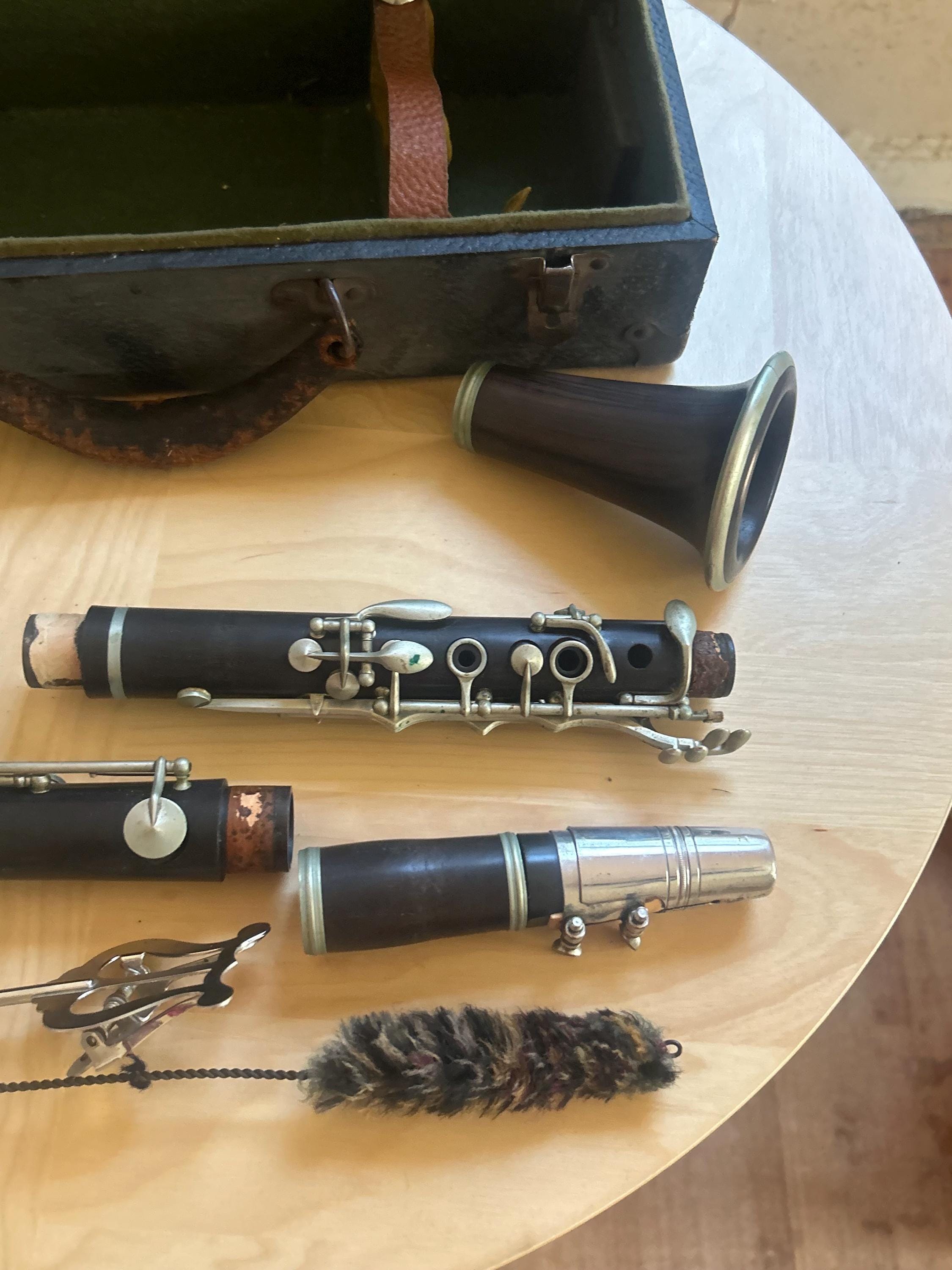 Vintage Clarinet Musical Instrument - Etsy