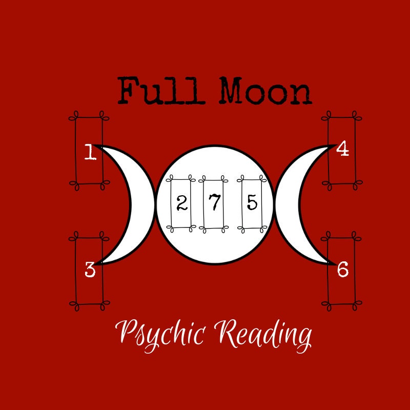 FULL MOON TAROT Reading Emergency Same Day/24 Hour Psychic Telepathic ...