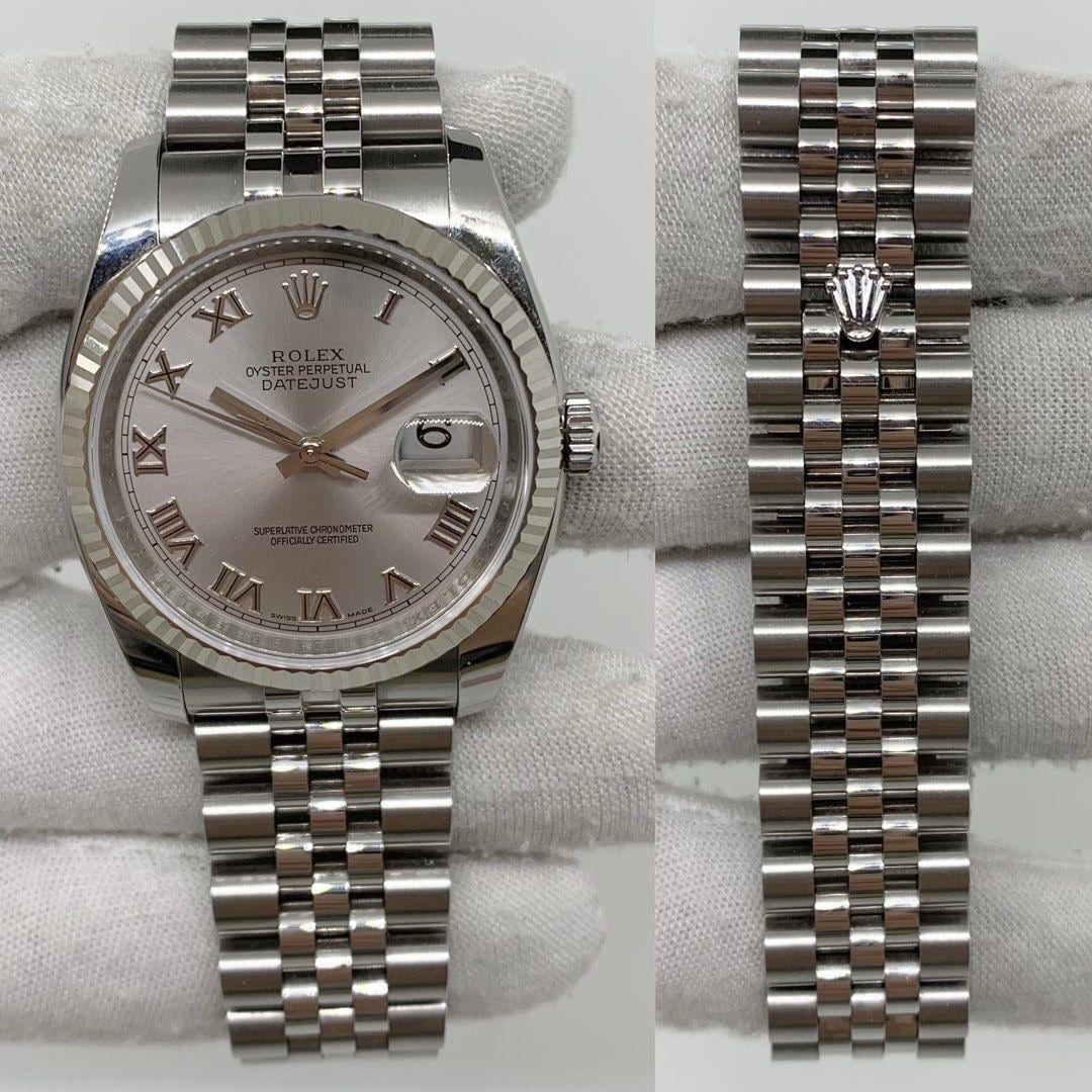 Vintage Rolex 116234 Roman Silver Face Z Stamp 2006 247044137 Gi* - Etsy