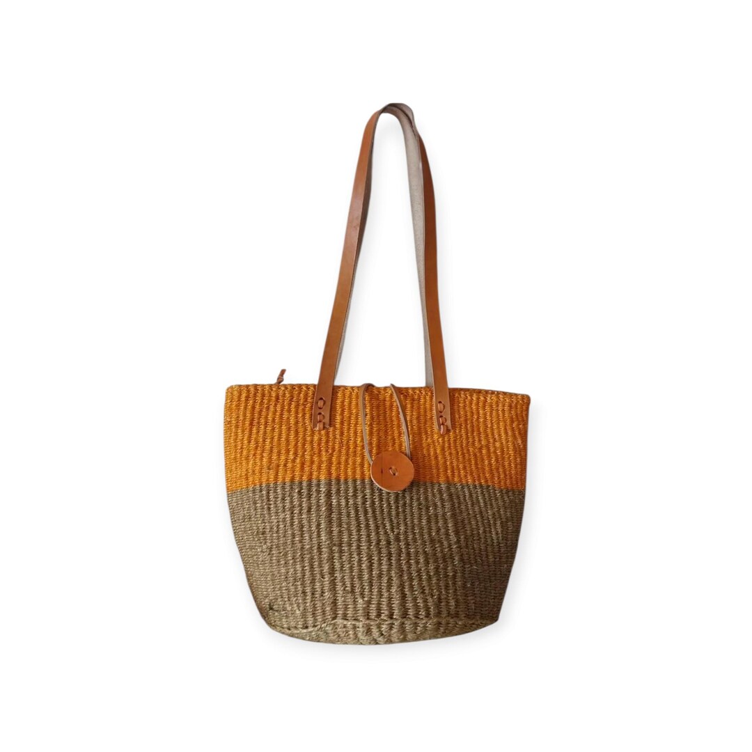 Kiondo Sling Bag, Sisal Bag, 8x8” Mini Boho Crossbody, African Sisal ...