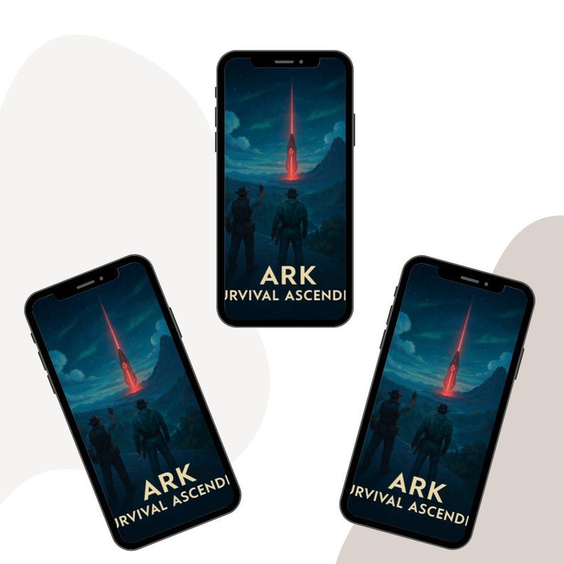 ARK Survival Ascended Wallpaper Pack | Digital Download | Phone Tablet ...