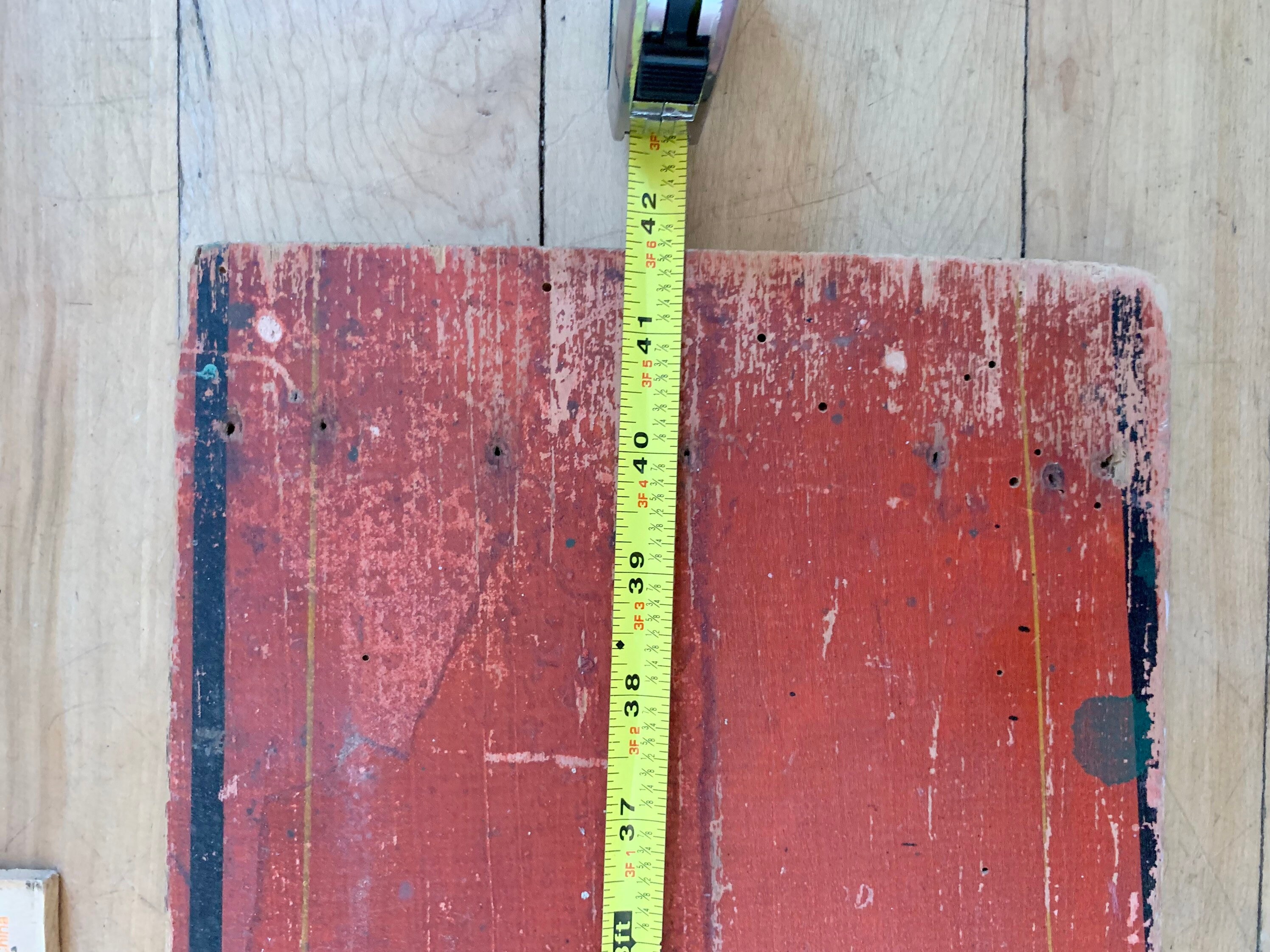 1890s Red Painted Sign Wagon Gate | Etsy