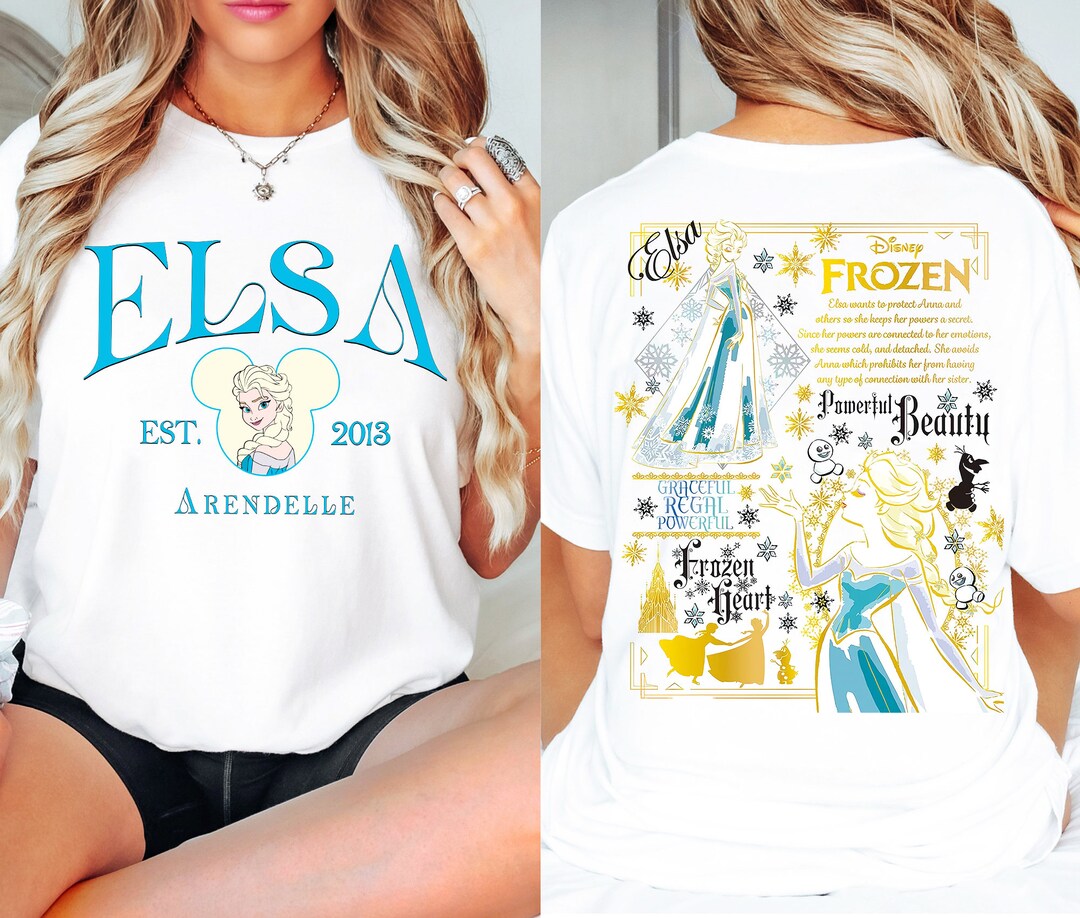 Princess Front and Back Shirt Design, Princess Png Sublimation, Digital ...