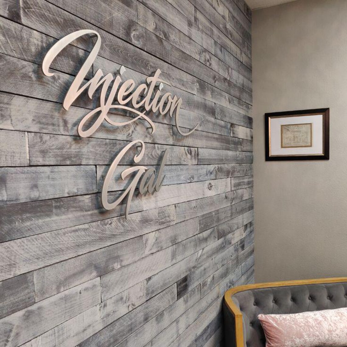 Custom Metal Letters, Laser Cut Metal Sign, Floating Metal Letters ...