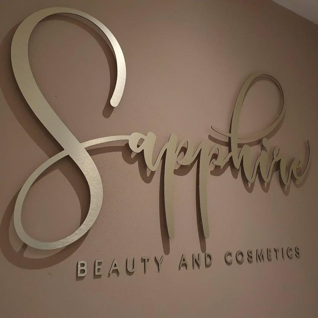 Custom Floating Letters, Personalised Metal Signage, Business Signage ...