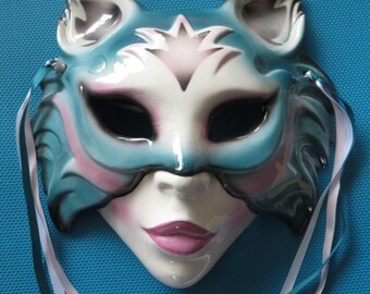 Ceramic Wall Mask | Etsy