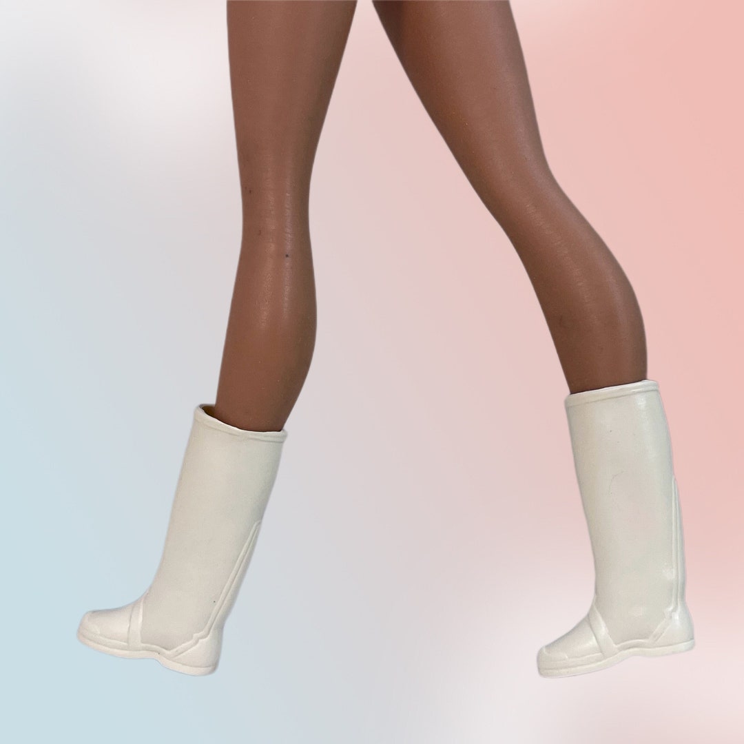 Original White Rain Boots|from Barbie Rain Coat #949 (1963)|authentic ...