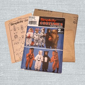 TODDLER Halloween Costume Simplicity Paper Pattern|romper Outfits|5 ...