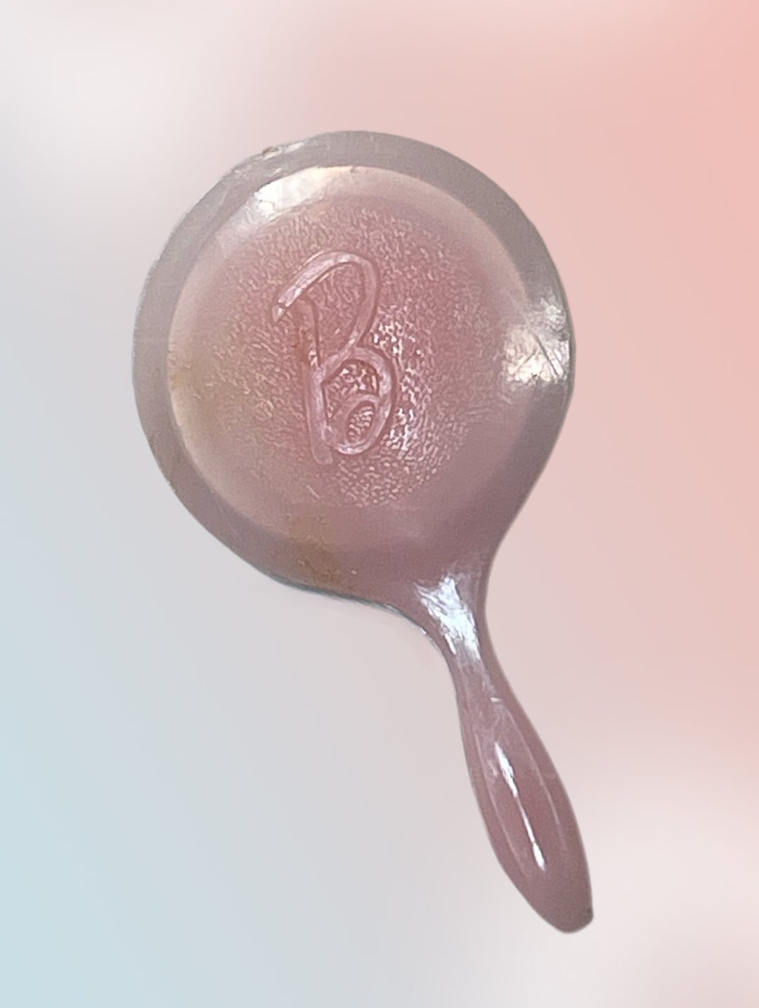 Original Barbie Doll-sized Pink Hand Mirror|vintage 1962-63|embossed ...