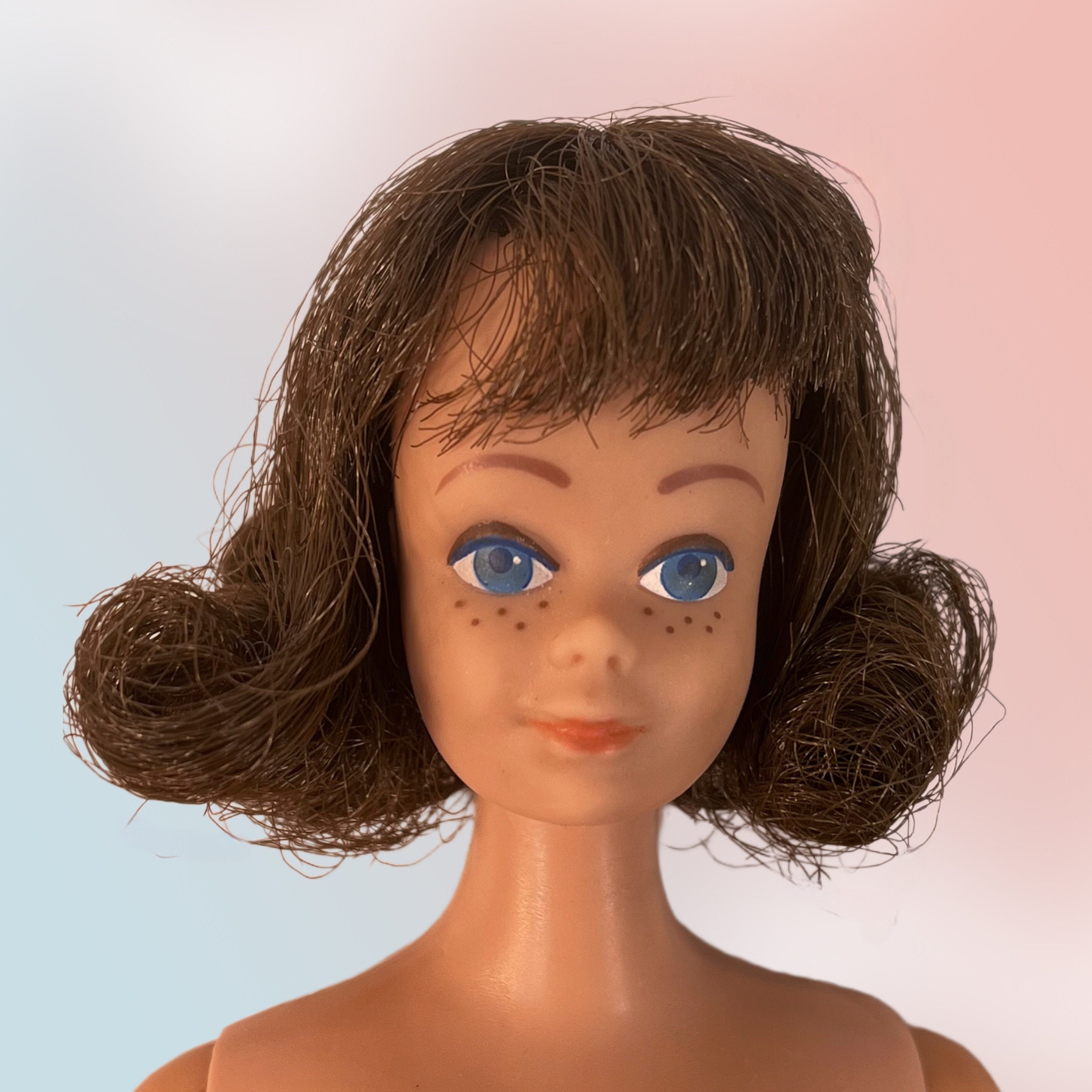 Doll MIDGE, Barbies Best Friend1964straight Legperfect Dark Brunette ...