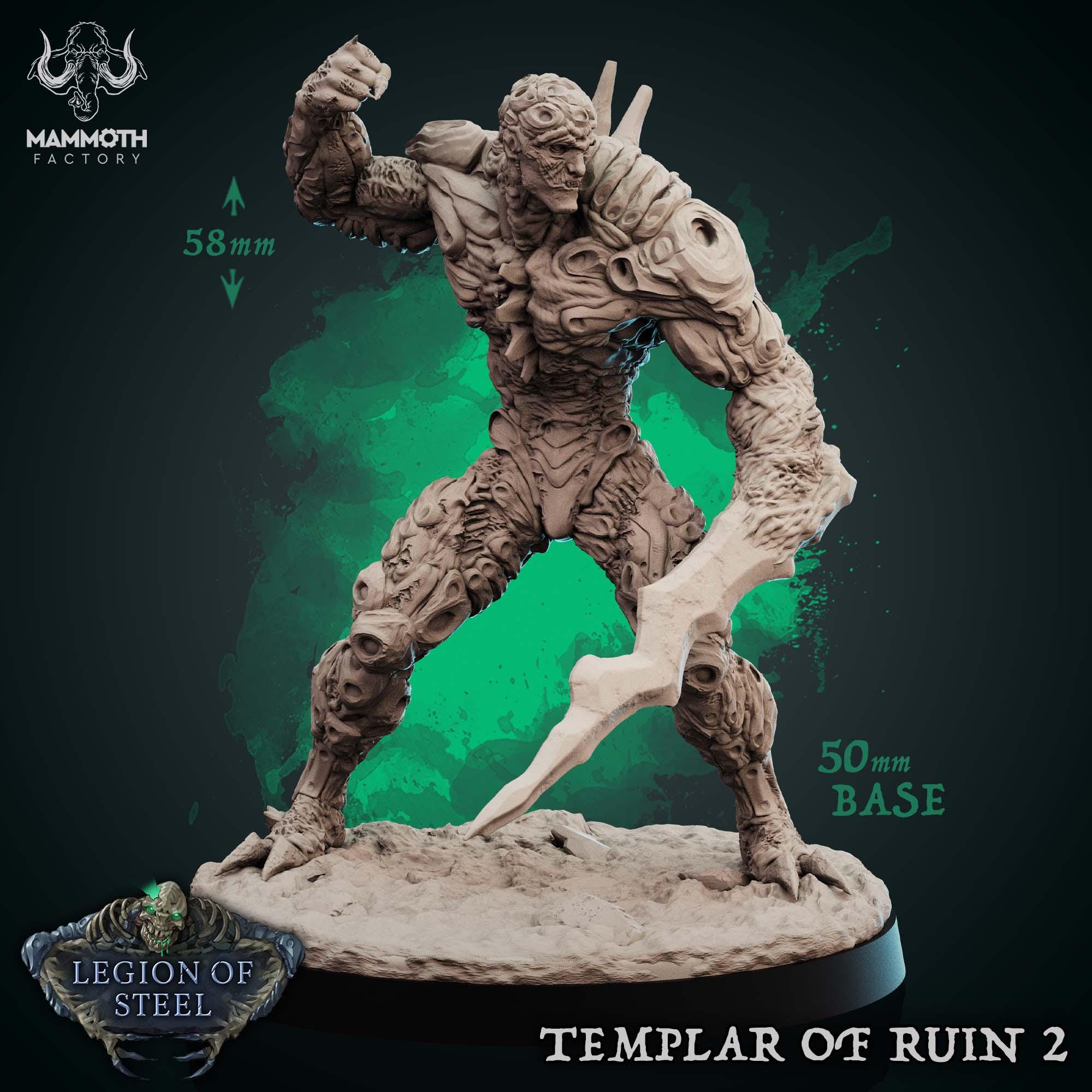 Templar of Ruin | Legion of Steel | Mammoth Factory | Dnd 5e | One Page ...