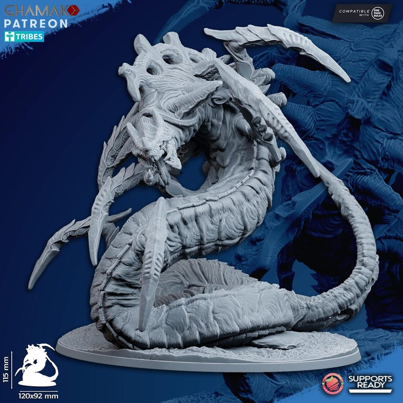 Tremor Miniature | Ghamak Alien Hive Proxy, Wargame Model - Etsy