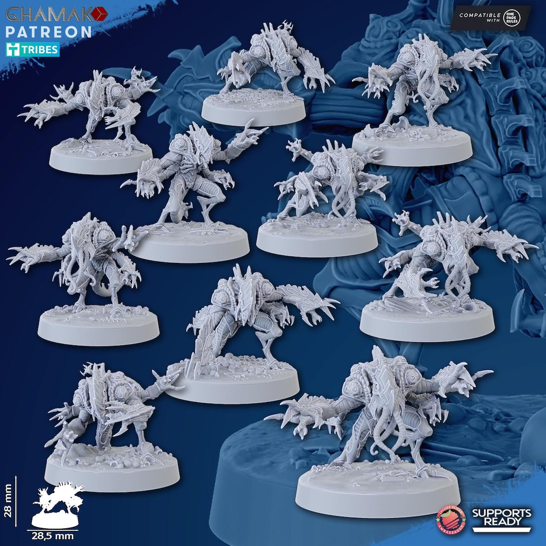 Genextractors | Ghamak | 3d Printed Tabletop Wargame Proxy Model for ...