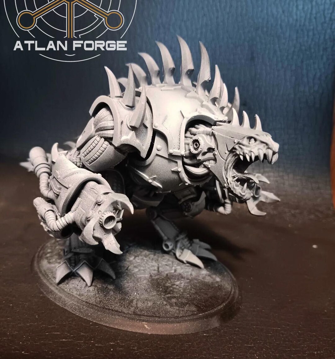 Demon War Machine | Atlan Forge | 3d Printed Tabletop Wargames Proxy ...