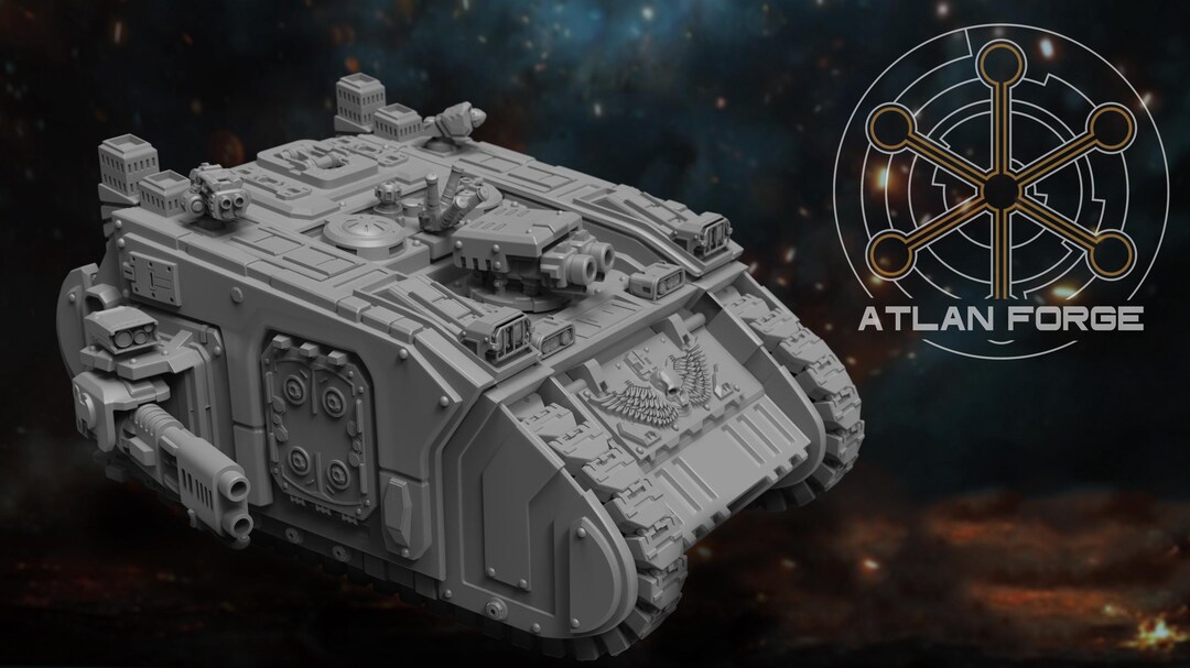 Loxodon Heavy APC | Atlan Forge | 3d Printed Tabletop Wargames Proxy ...