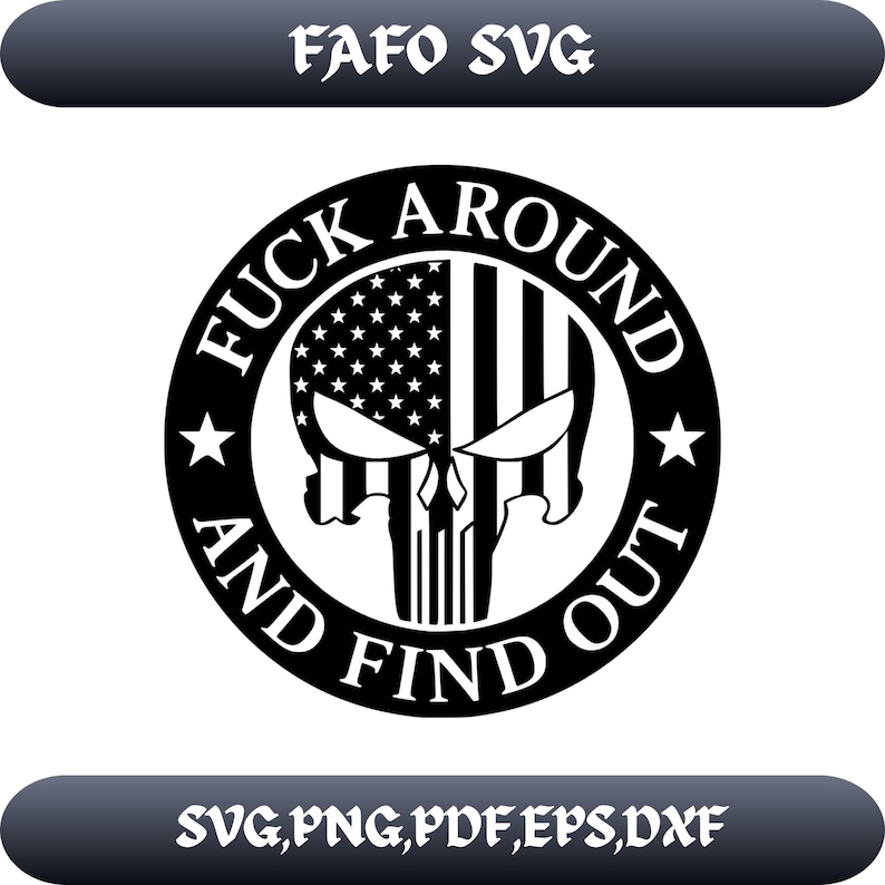 FAFO Svg, FAFO Punisher Skull Flag Svg, FAFO Designs, Fafo Svg for ...