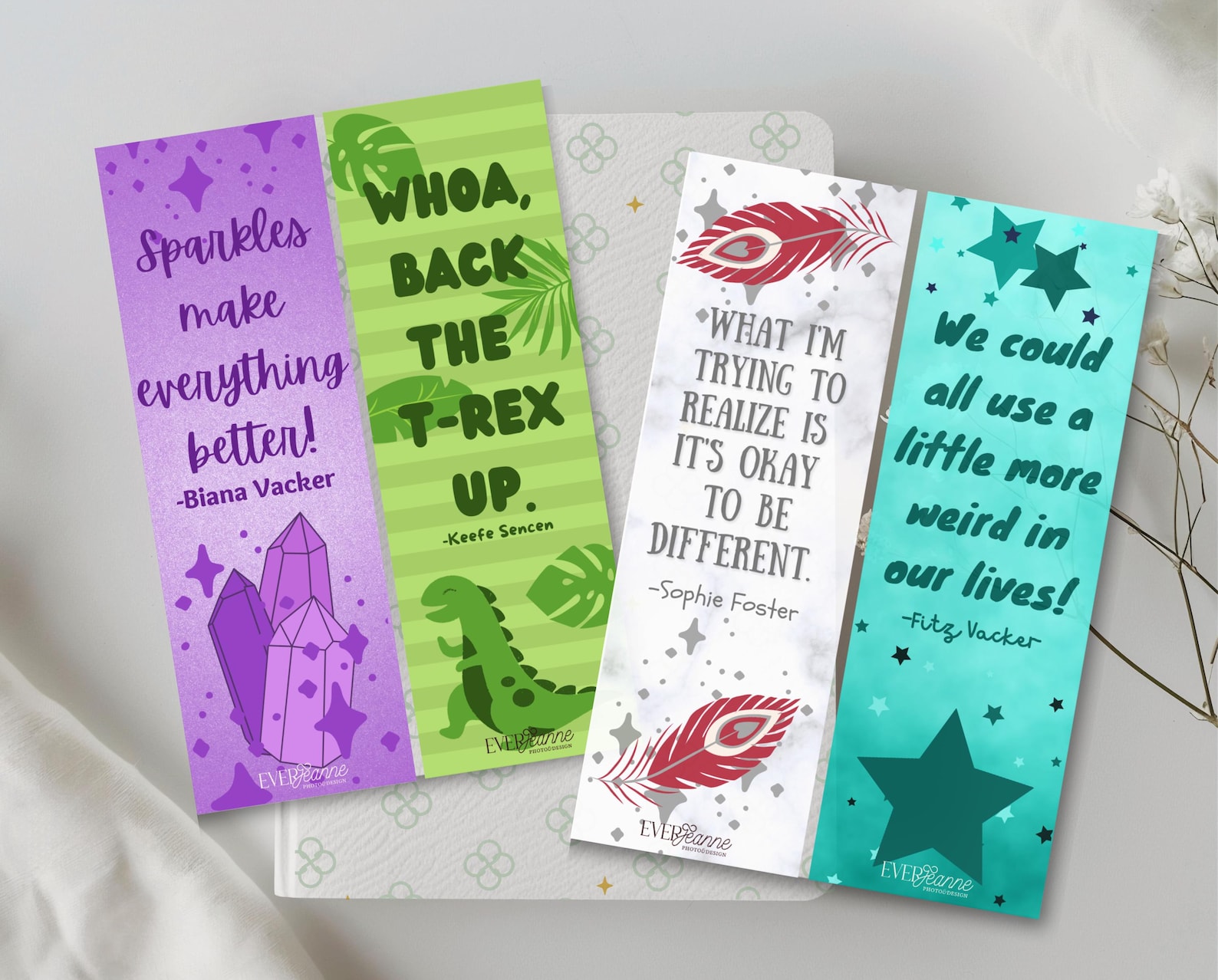 Keeper of the Lost Cities Character Bookmark Set- KOTLC- Shannon ...