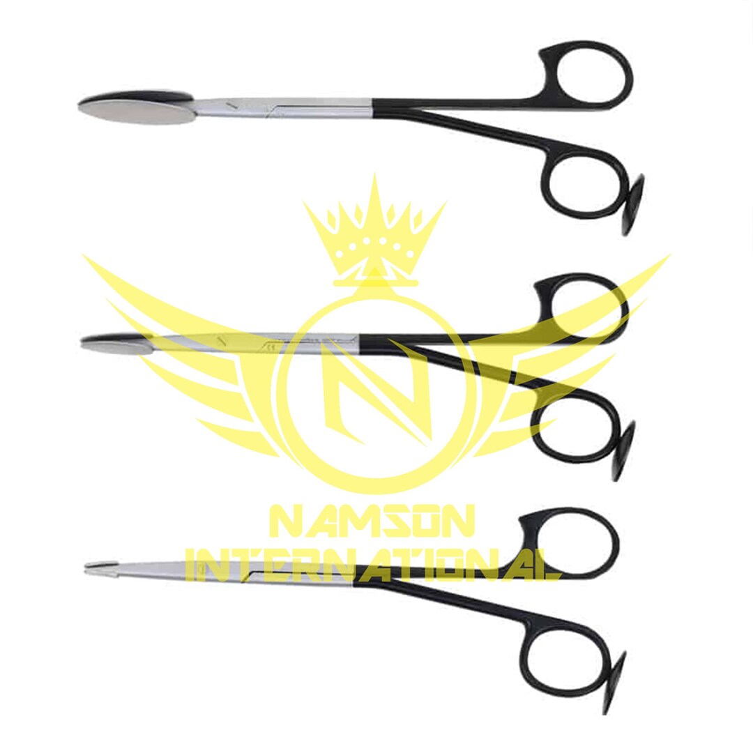 German Grade TC Trepsat Scissor Facelift Dissection Spatulated Silver ...