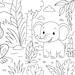 Jungle Friends Coloring Book for Kids – 20 Fun Jungle Animals to Color ...