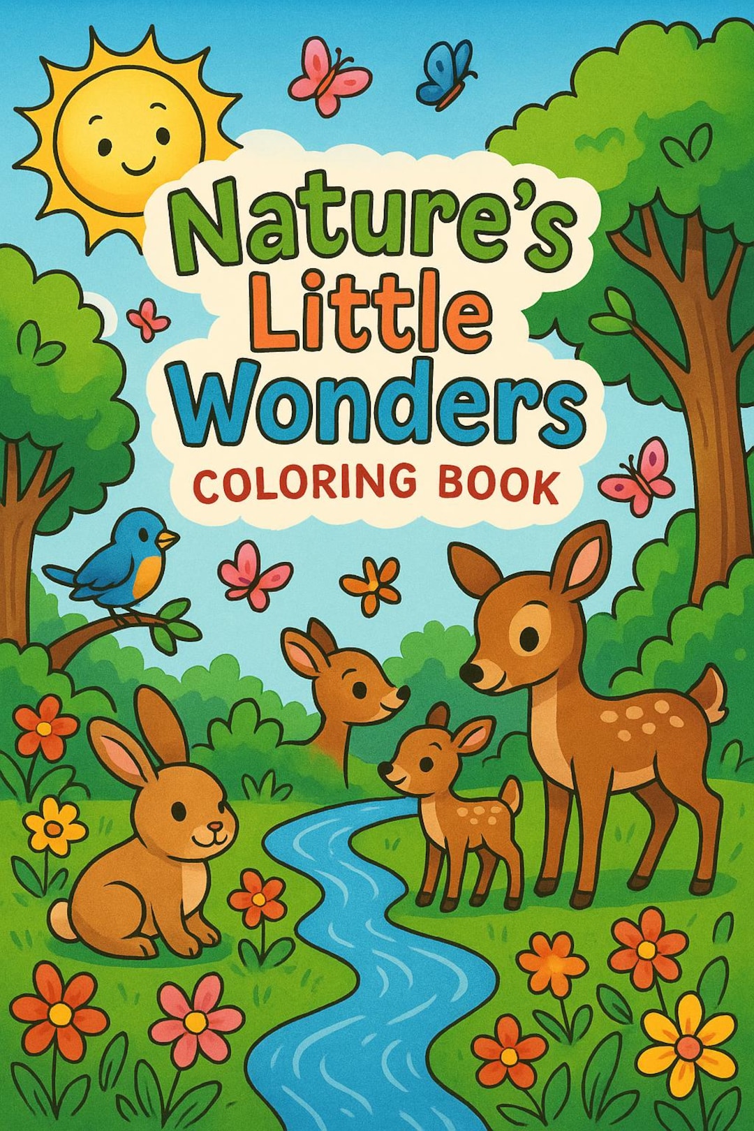 Nature's Little Wonders Coloring Book for Kids – Printable Nature ...