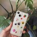 Personalized Polymer Clay Charm Phone Case: Resin-sealed Custom iPhone ...