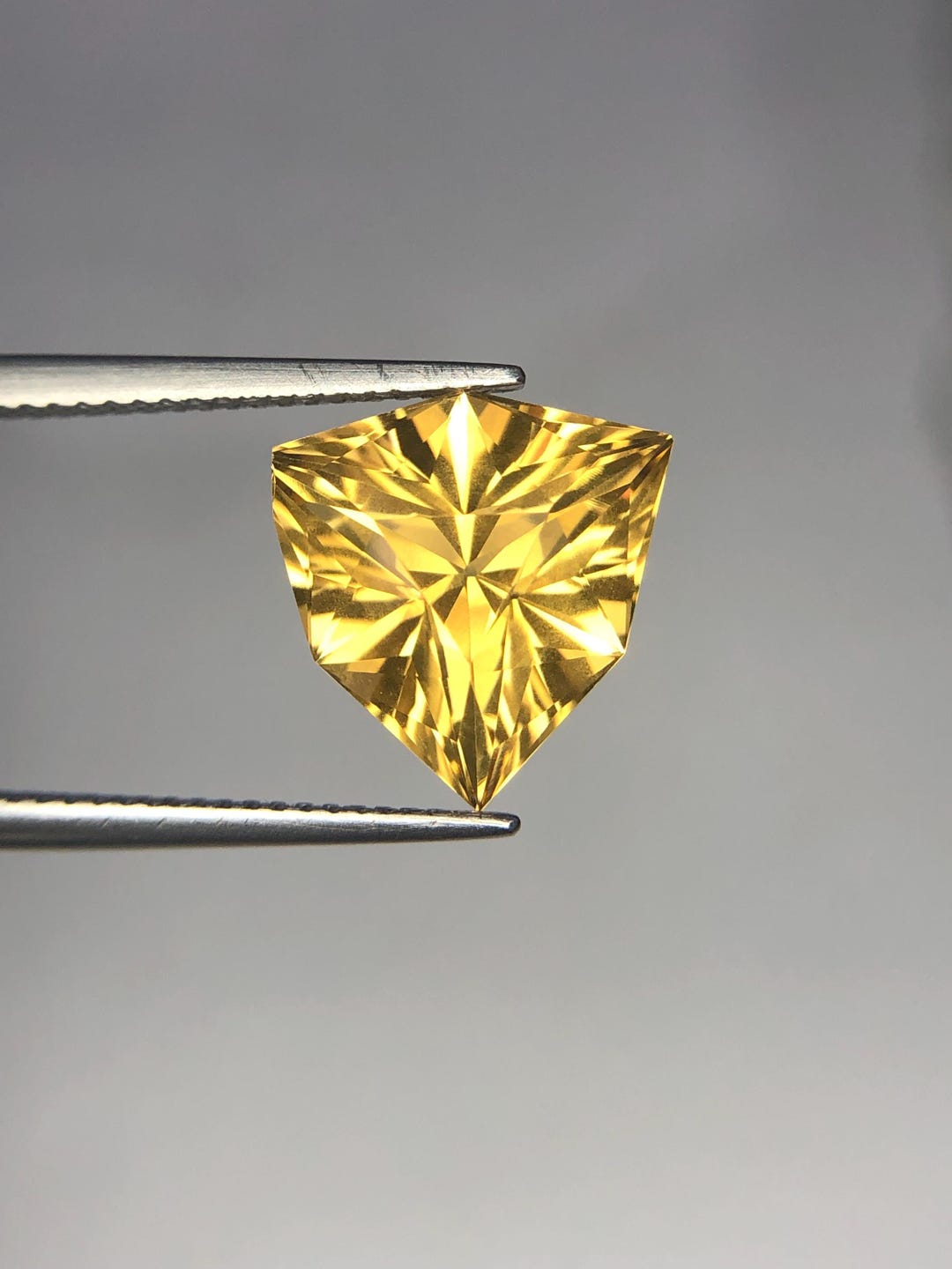 5.10 Ct Yellow Citrine Gemstone | Fancy Pentagon Cut | Natural Loose ...