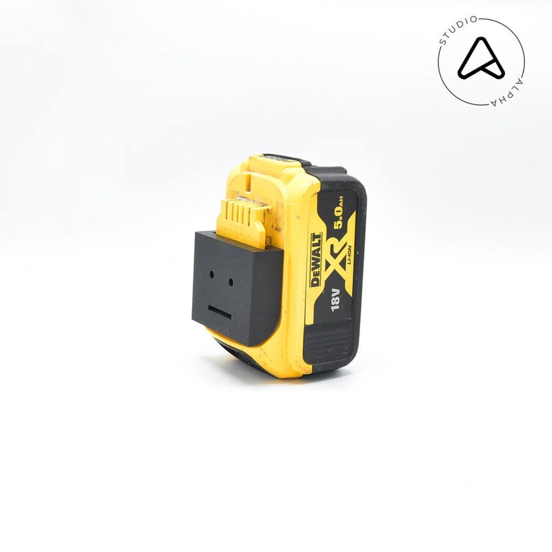 Dewalt 18V Battery/accu Mount Bracket - Etsy