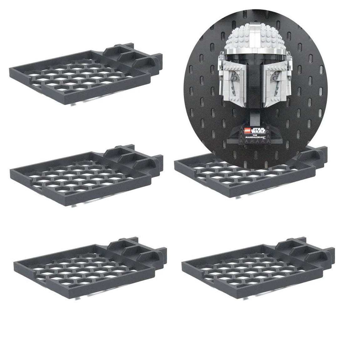 Set of 5 IKEA Skadis Brackets for LEGO® Star Wars™ Helmets | Display ...
