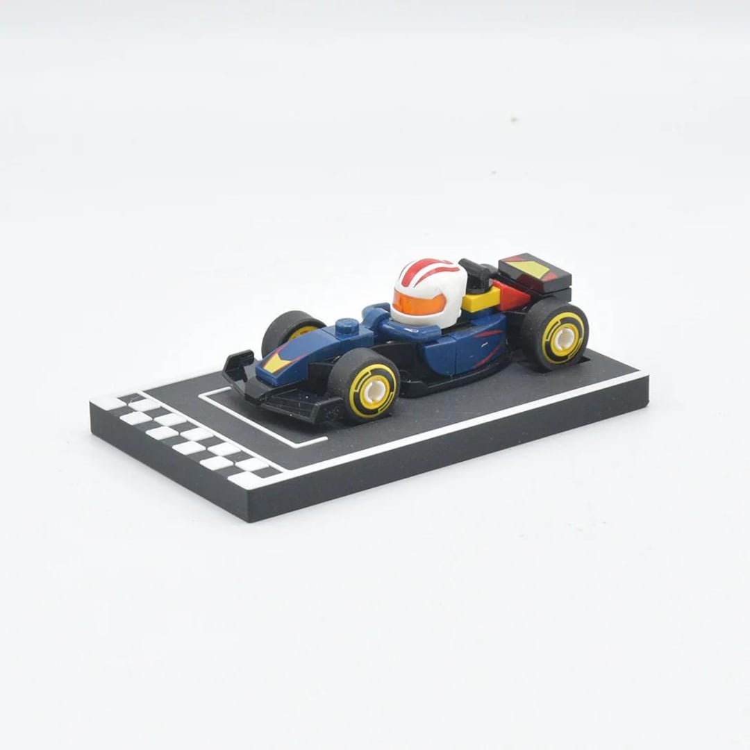 Starting Line Display for LEGO® F1 Minifigures Cars | Display - Stand ...