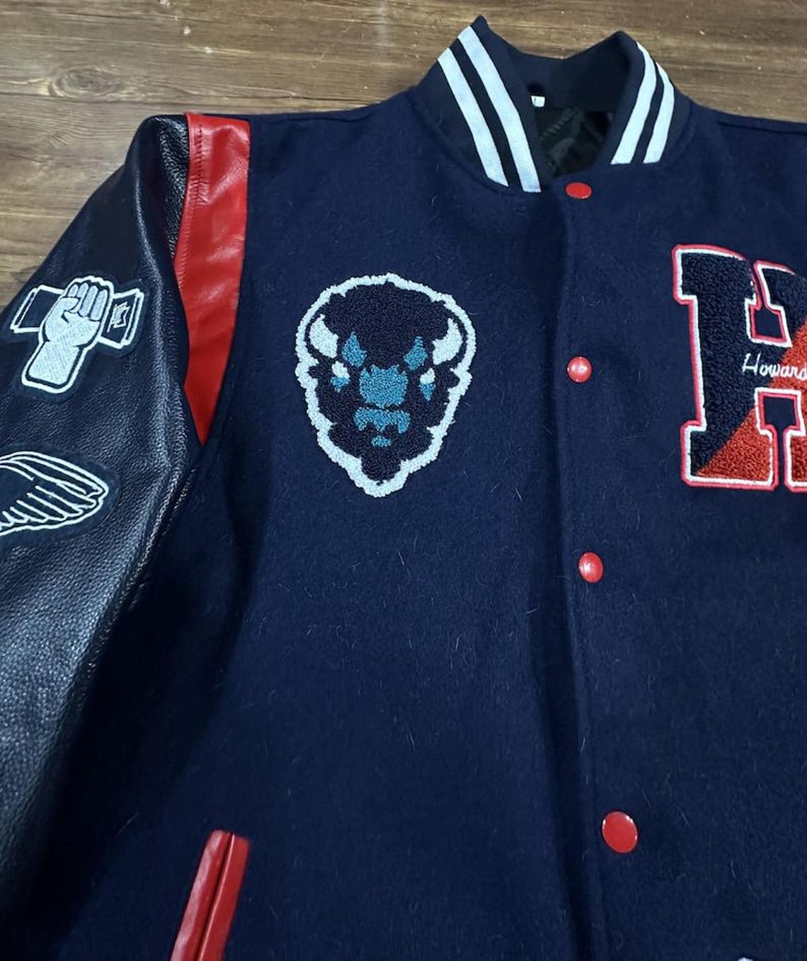 Howard University Varsity Jacket – HBCU Legacy Wool Bomber Style - Etsy